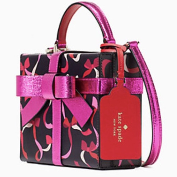 kate spade | Bags | Nwt Kate Spade Wrapping Party Gift Box Crossbody ...